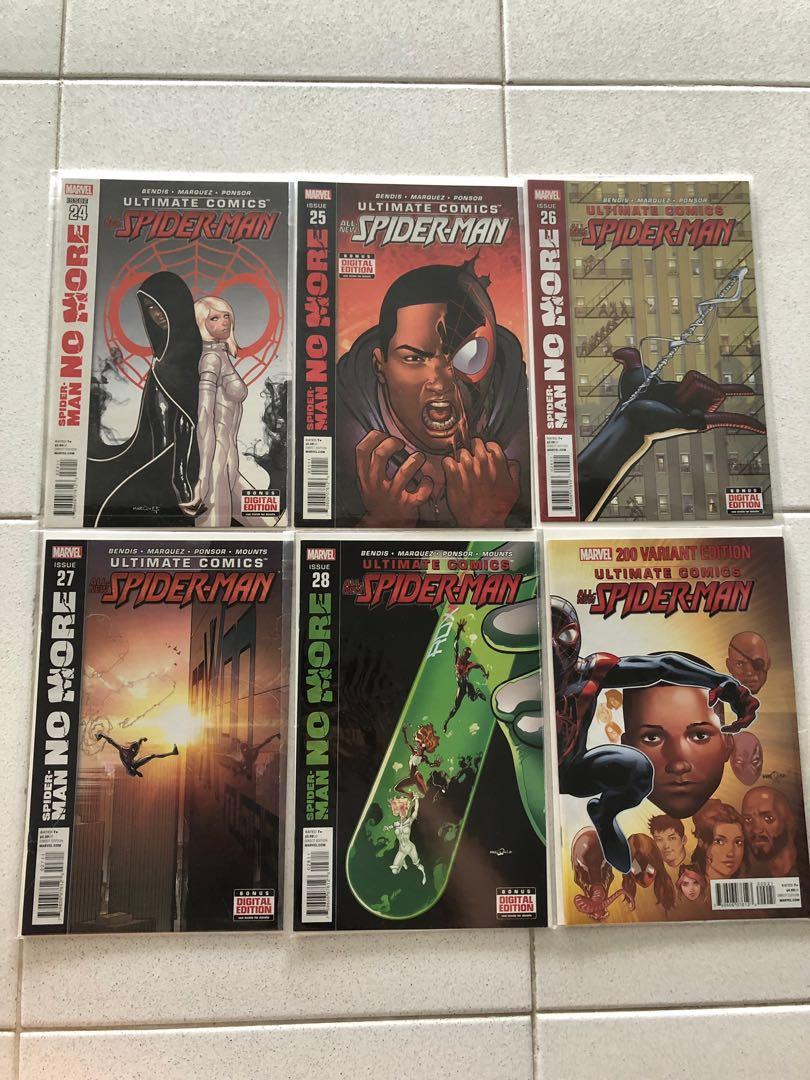 Complete Miles Morales Spider-Man Set (Ultimate Comics: Spider-Man ...