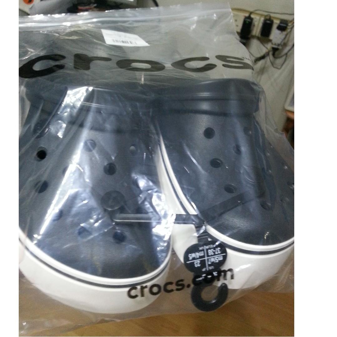 Crocs Crocband platform clog (Brand New in packaging), Women's Fashion ...