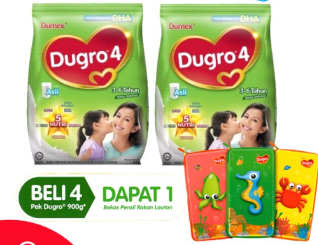 Dugro 4 asli 900g x 2, Babies & Kids, Nursing & Feeding, Weaning & Toddler Feeding on Carousell