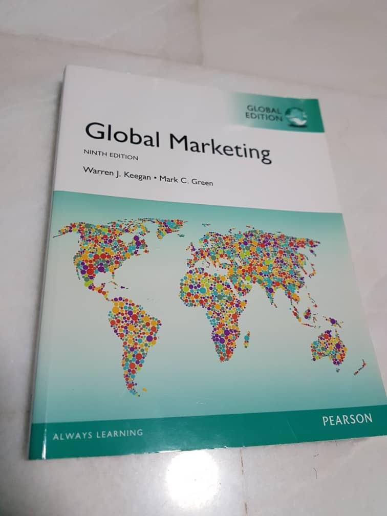 KAPLAN TEXTBOOK(GLOBAL MARKETING TEXTBOOK), Hobbies & Toys, Books ...