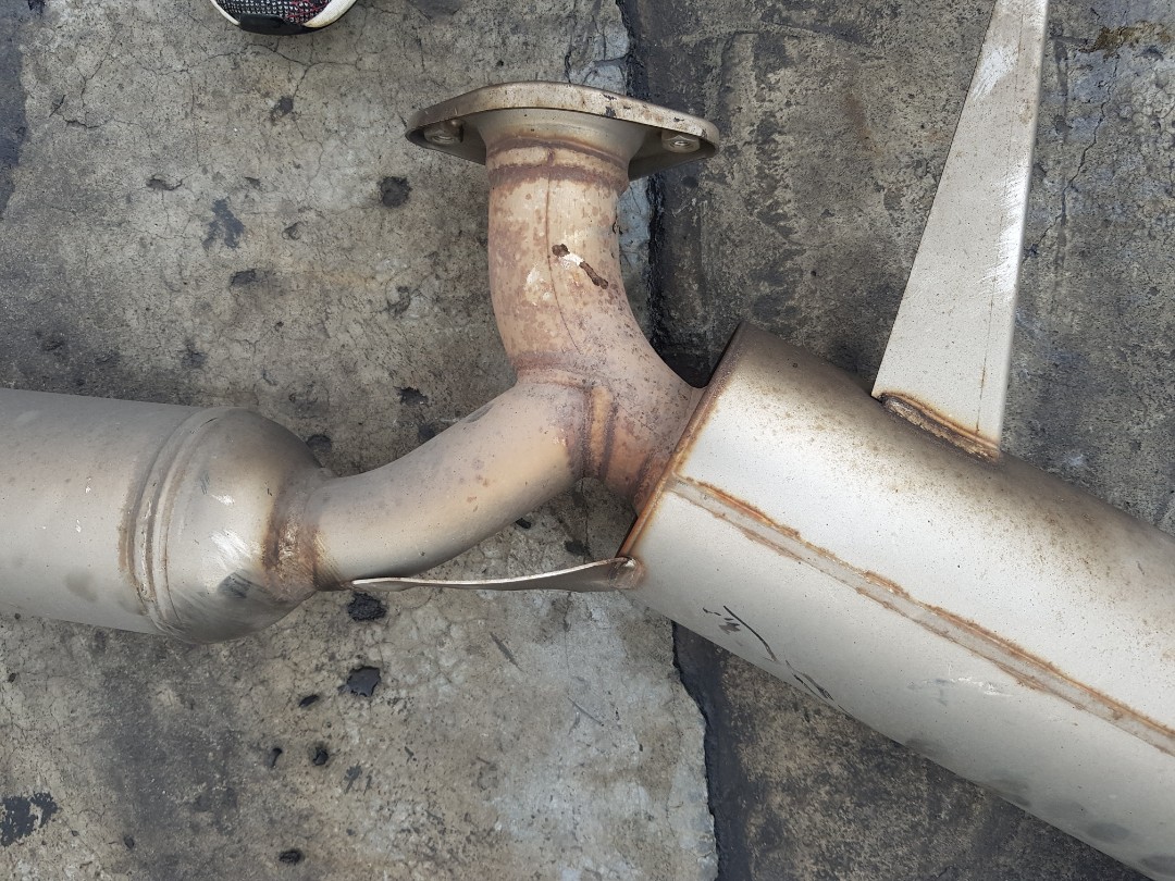 HKS exhaust for lancer EX/GT with cert, Car Accessories, Accessories on ...