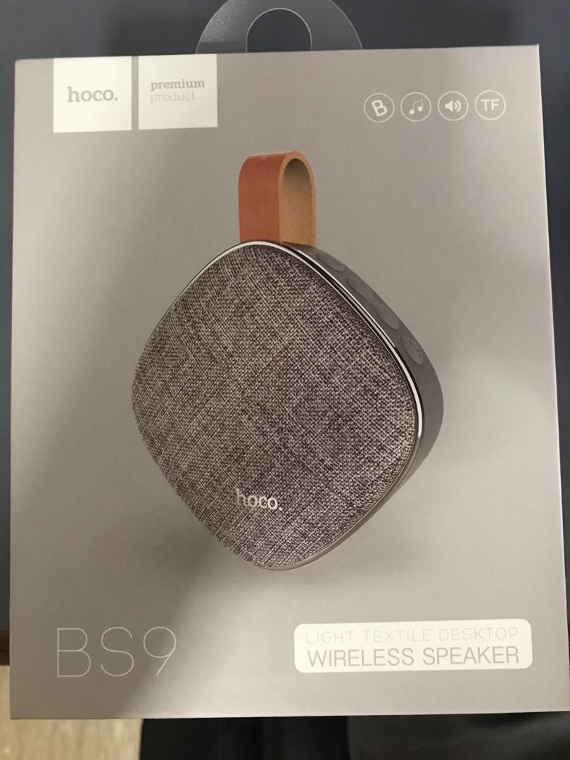 Hoco BS9 wireless speaker, Audio, Earphones on Carousell
