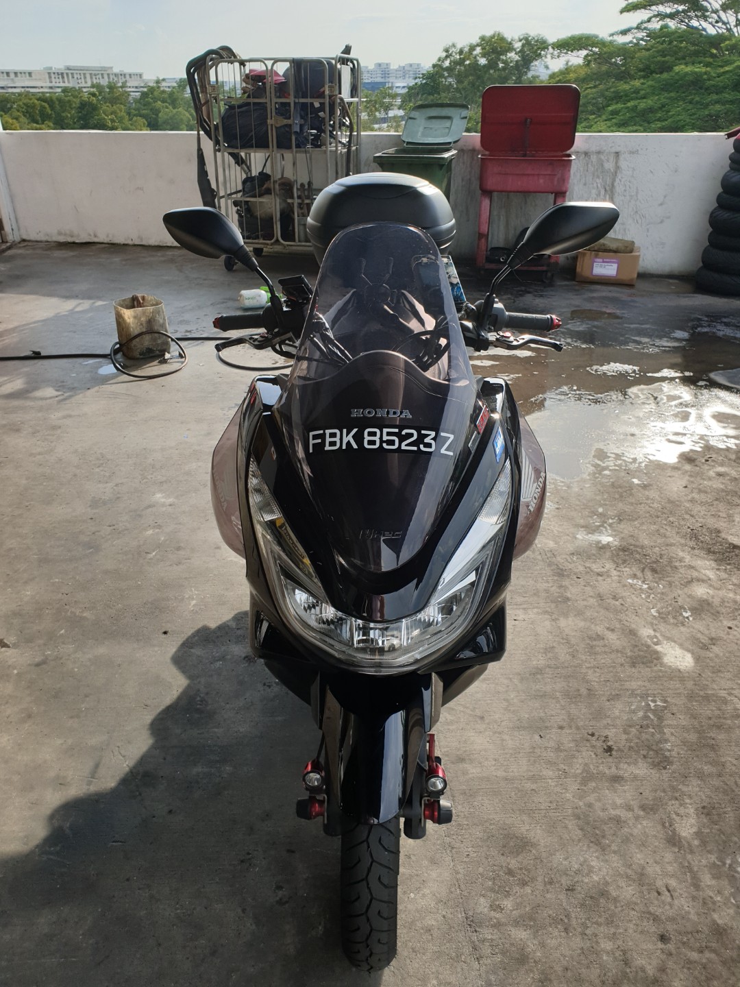 Honda PCX 2016, Motorcycles, Motorcycles for Sale, Class 2B on Carousell