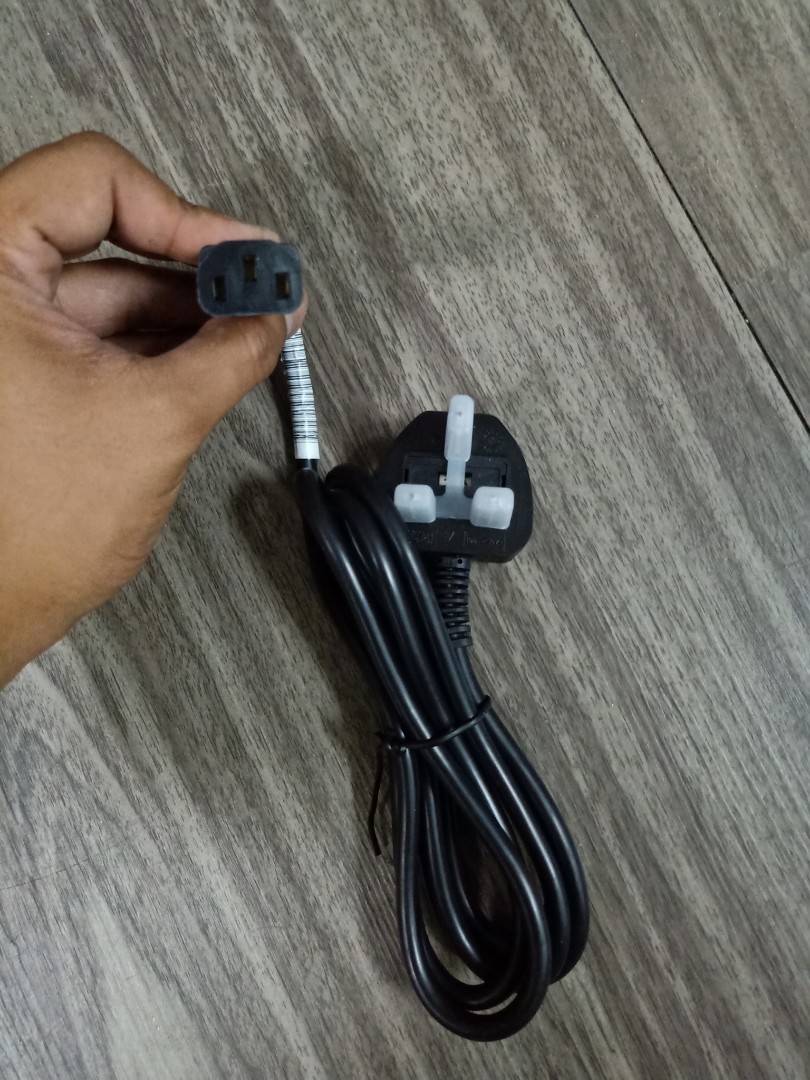 IEC power cable., Computers & Tech, Parts & Accessories, Cables ...