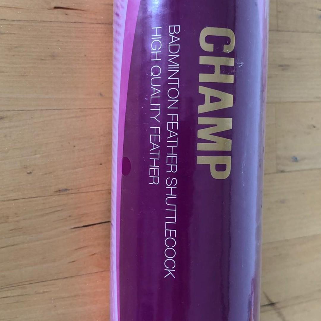 Li-Ning Champ shuttlecock for badminton, Sports Equipment, Sports ...