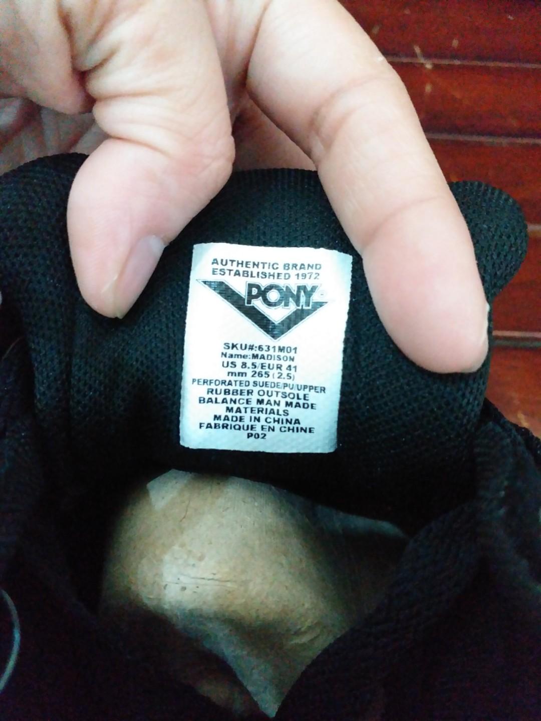 Original Pony Shoes, Men's Fashion, Footwear, Sneakers on Carousell