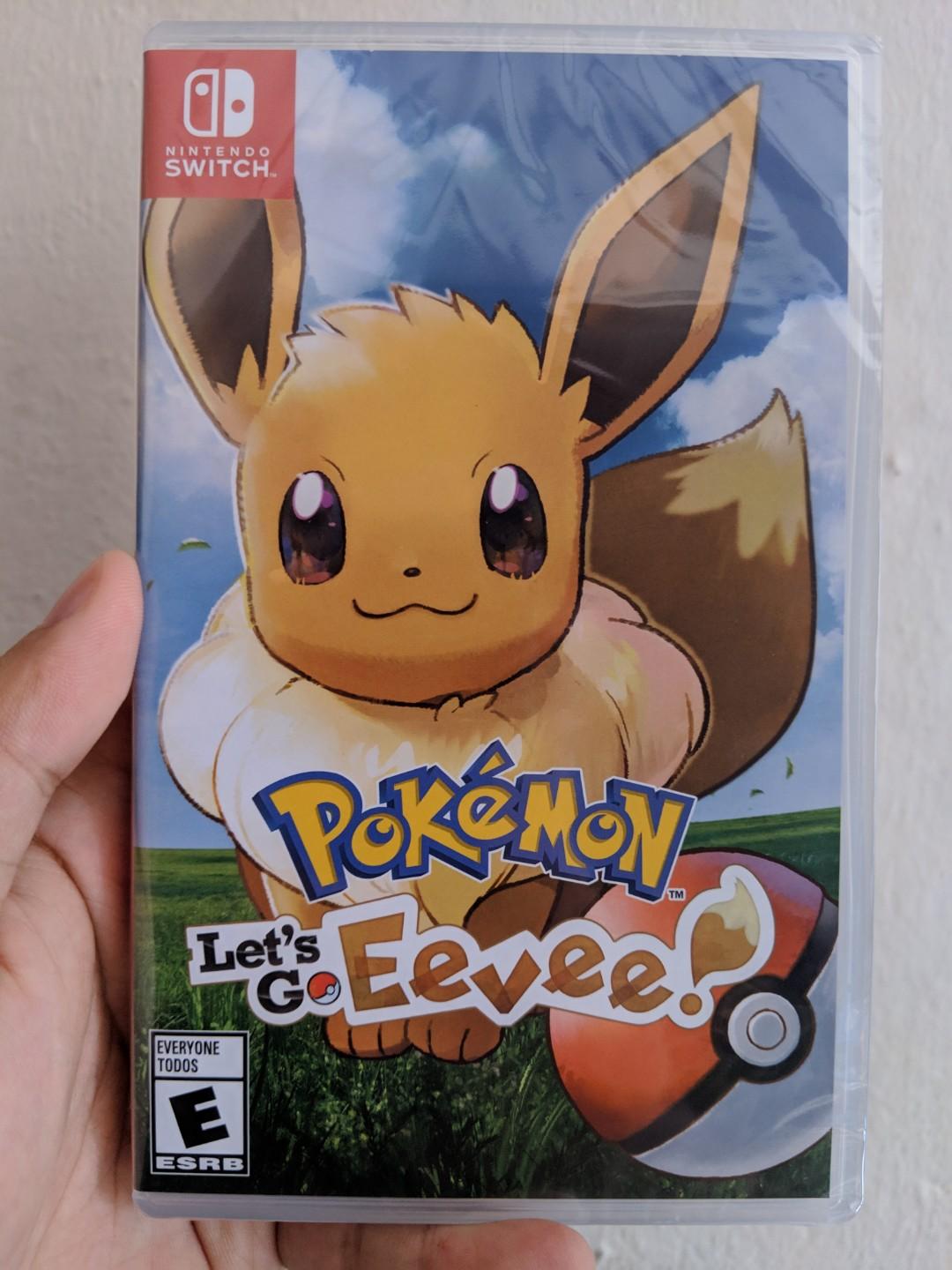 Pokemon Lets Go Eevee, Video Gaming, Video Games, Nintendo on Carousell