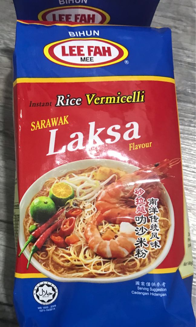 Sarawak Laksa x 5 packs, Food & Drinks, Instant Food on Carousell