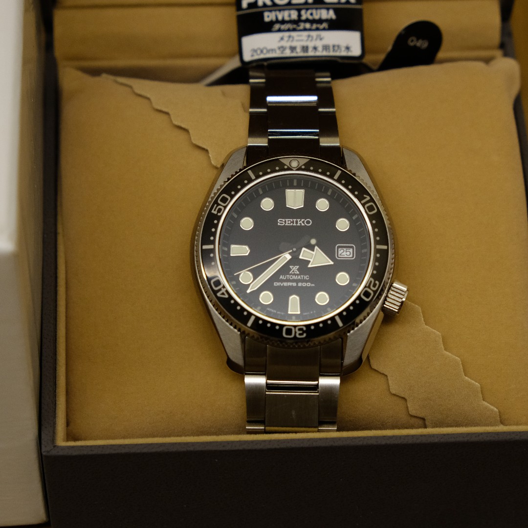 Seiko SBDC061 Diver Watch with Stainless Steel Bracelet, Men's Fashion ...