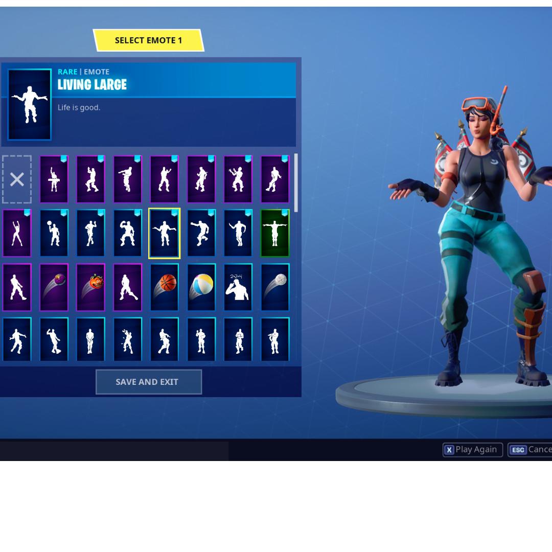 FA STACKED FORTNITE ACCOUNT, Video Gaming, Gaming Accessories, Game ...