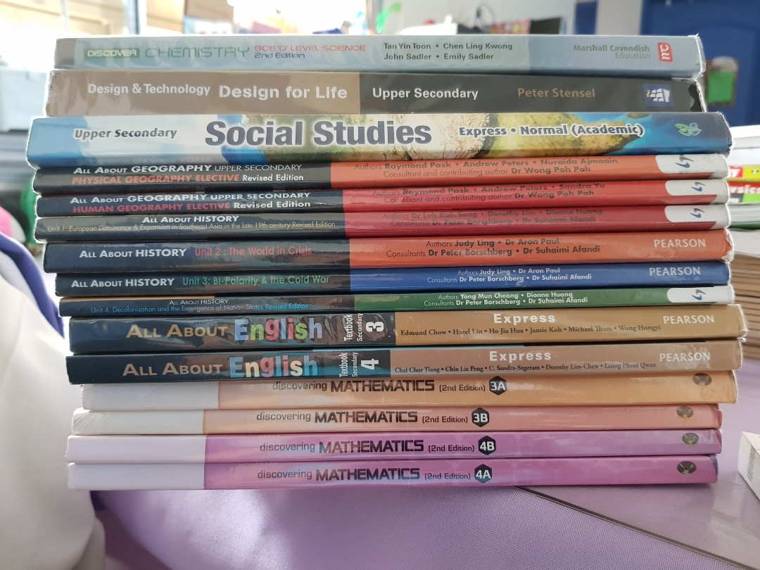 Upper Secondary textbooks and guide books (Express), Hobbies & Toys ...