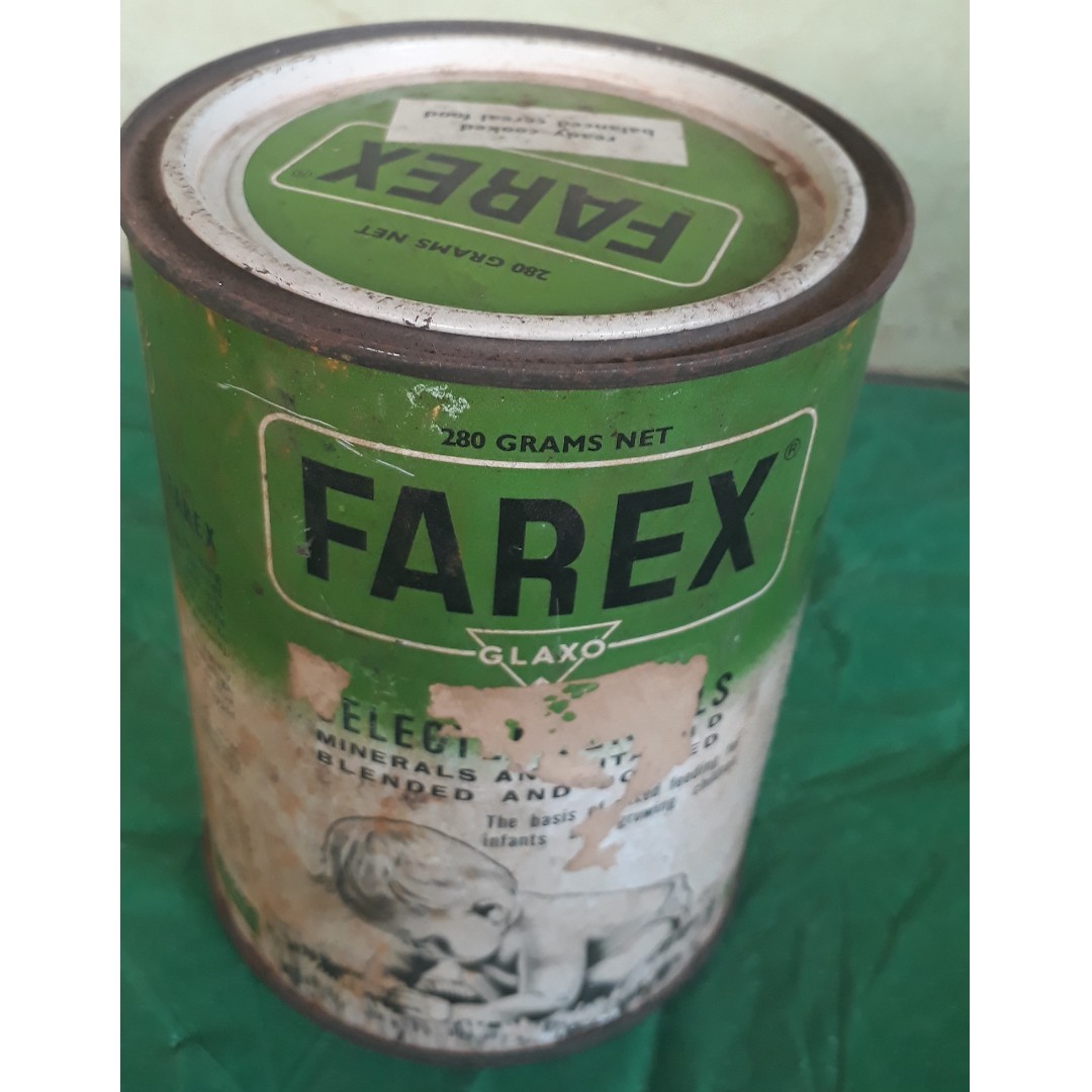 Vintage Advertisement - FAREX - BABY MILK FOOD - Tin Can - 400 gm - 11. ...