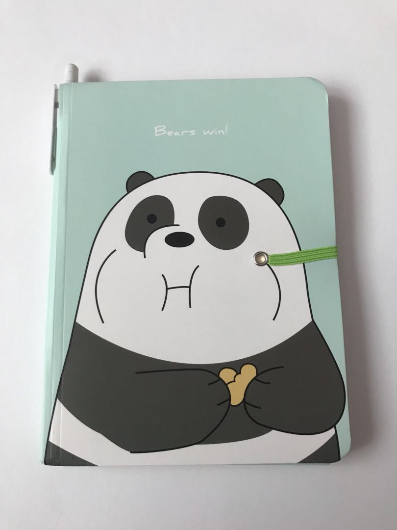 We bare bears notebook, Hobbies & Toys, Stationery & Craft, Stationery ...