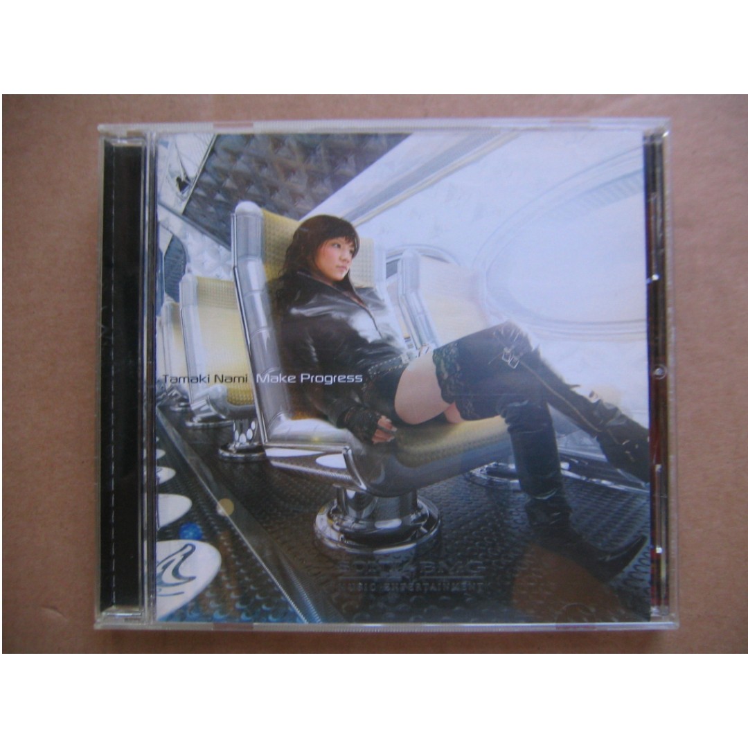 玉置成實 Nami Tamaki - Make Progress CD (台灣版) (附中日歌詞), 興趣及遊戲, 音樂、樂器 & 配件, 音樂與媒體 - CD 及 DVD - Carousell