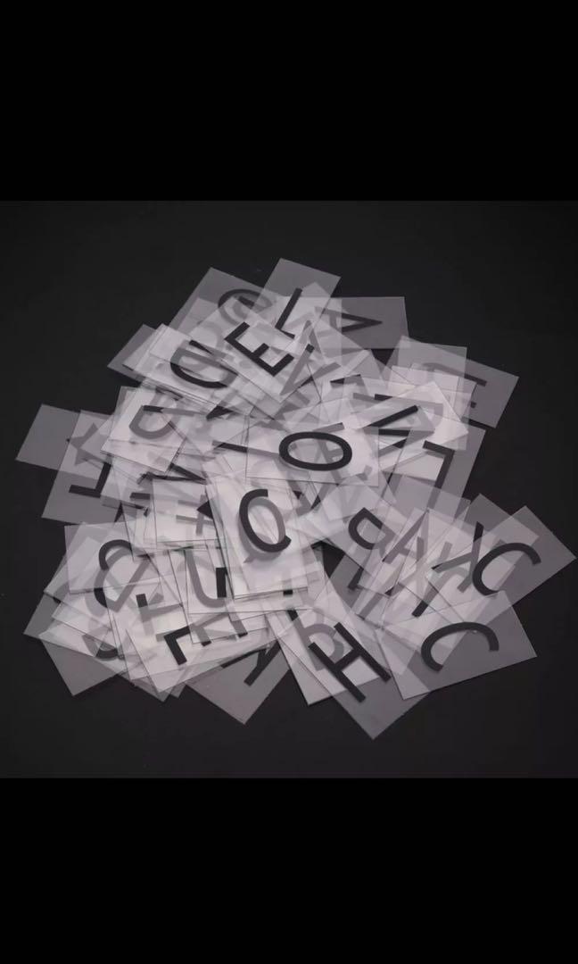 A4 Cinematic Light Up Letter Box, Hobbies & Toys, Stationary & Craft ...