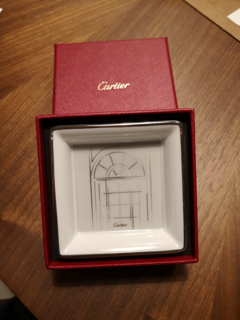 Cartier porcelain tray, Luxury, Accessories on Carousell