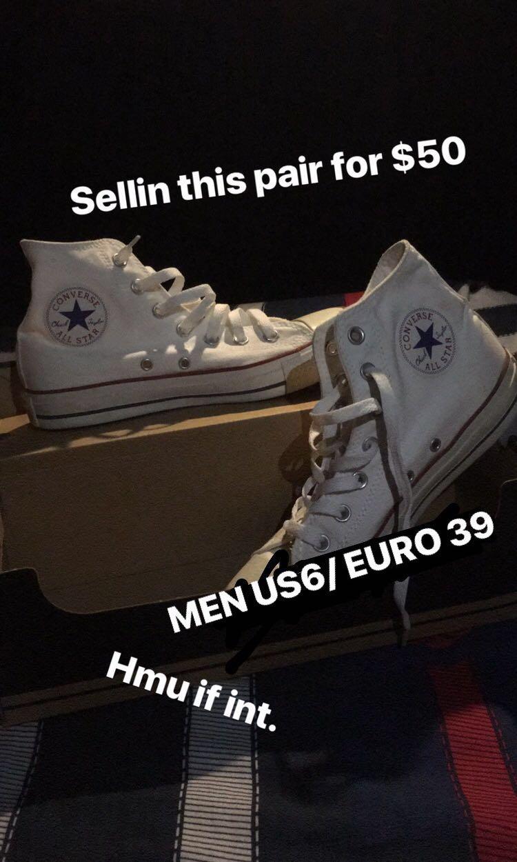 Converse High Cuts, Luxury, Sneakers & Footwear on Carousell