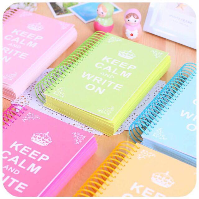 Cute Hardbound and Thick Notebooks (Pastel Colors), Hobbies & Toys ...