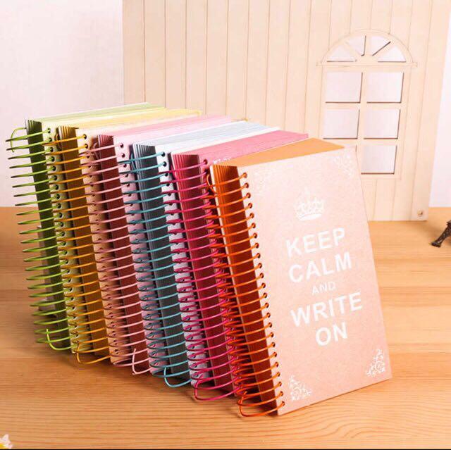 Cute Hardbound and Thick Notebooks (Pastel Colors), Hobbies & Toys ...