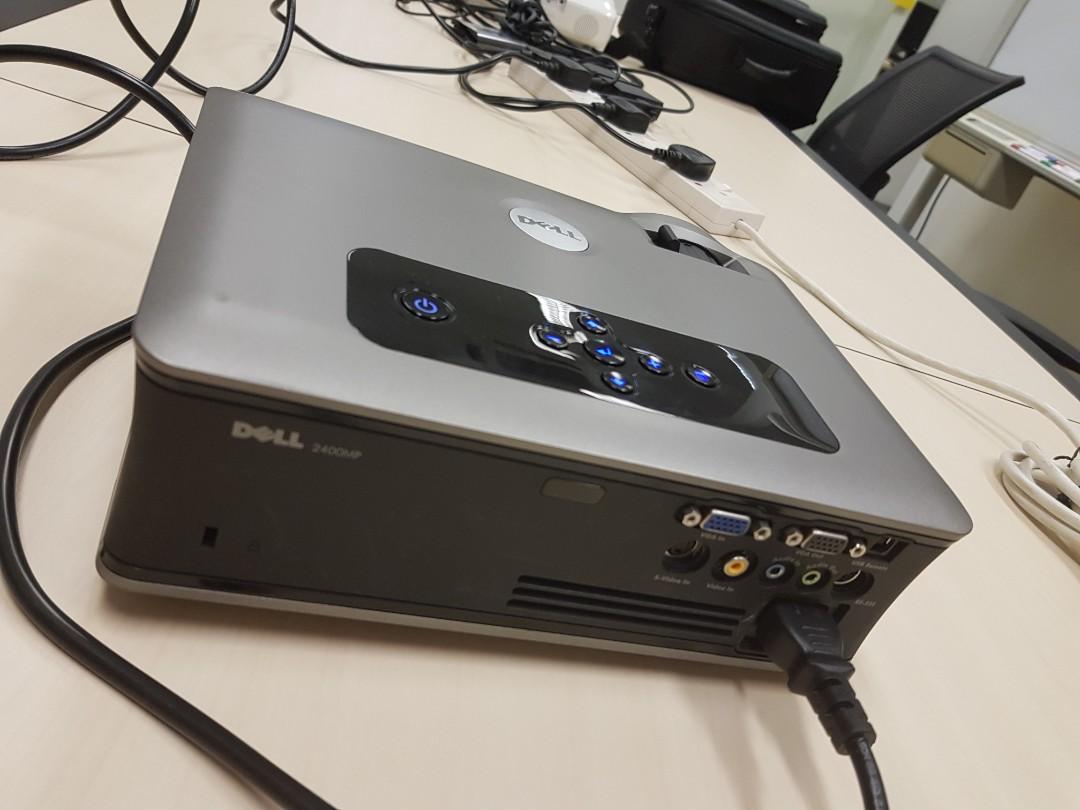 Dell 2400mp projector, TV & Home Appliances, TV & Entertainment ...
