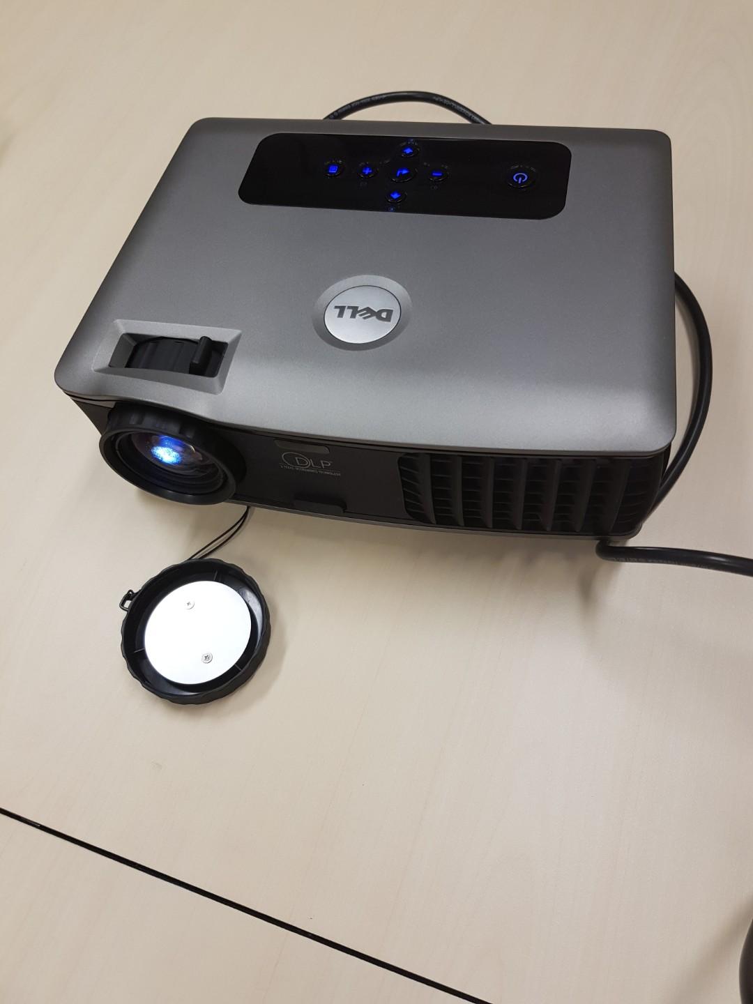 Dell 2400mp projector, TV & Home Appliances, TV & Entertainment ...