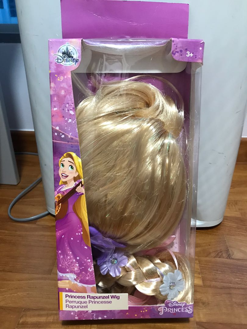 Disney Rapunzel wig, Hobbies & Toys, Toys & Games on Carousell