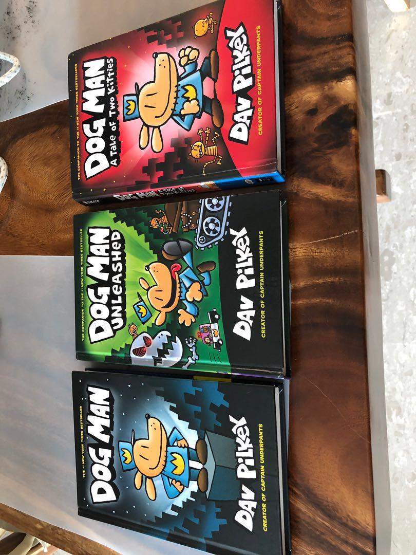 Dog man book 1,2&3, Hobbies & Toys, Books & Magazines, Children's Books ...