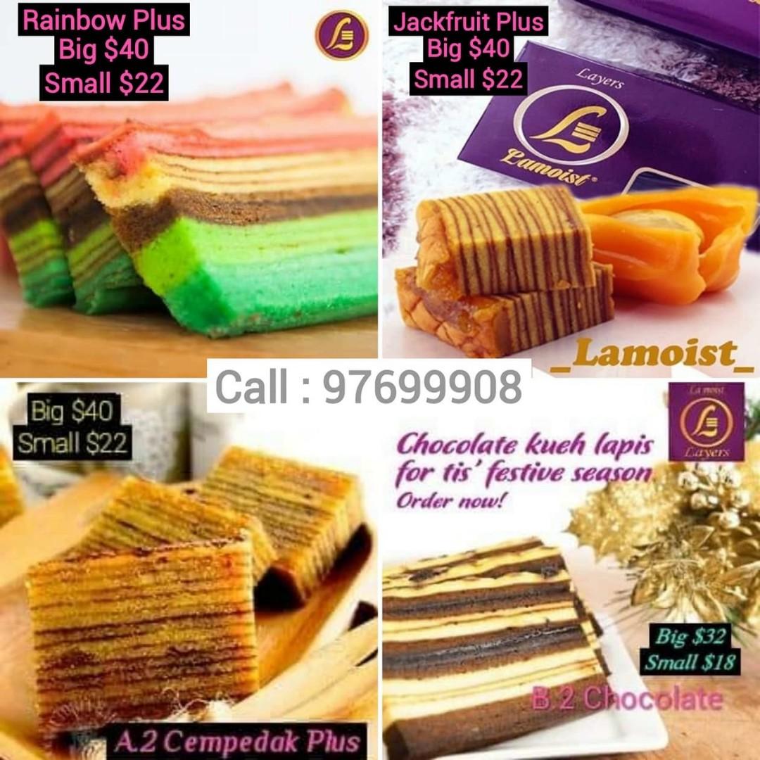 Layers Lamoist Kek Lapis Specialty, Food & Drinks, Homemade Bakes on ...