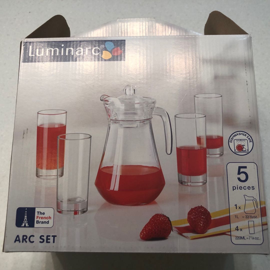 Luminarc Arc Set, Furniture & Home Living, Kitchenware & Tableware ...