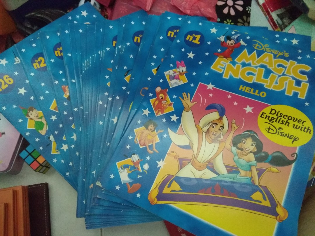 Magic English 26 books, Hobbies & Toys, Books & Magazines, Children's ...