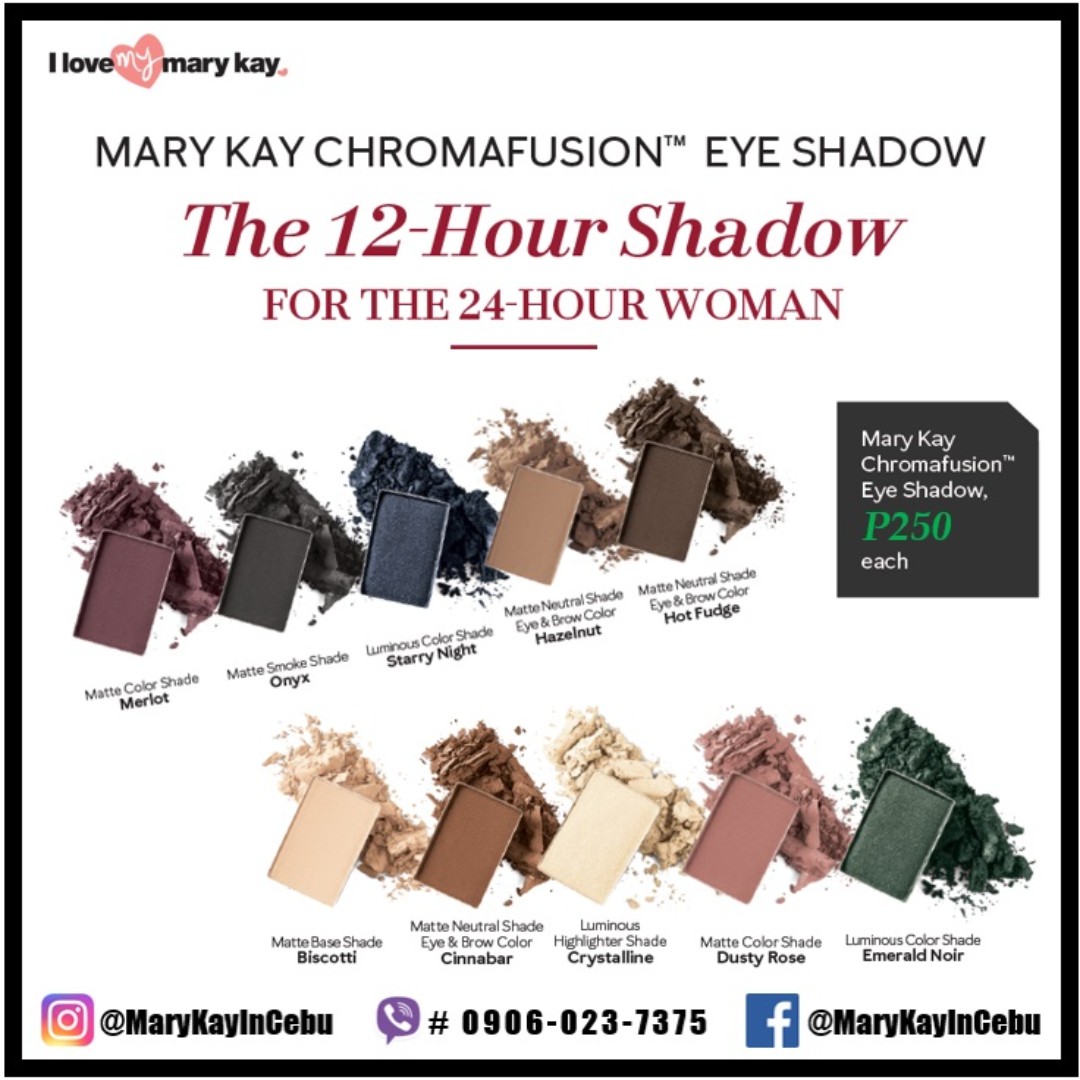 Mary Kay® Chromafusion™ Eye Shadow, Beauty & Personal Care, Face ...
