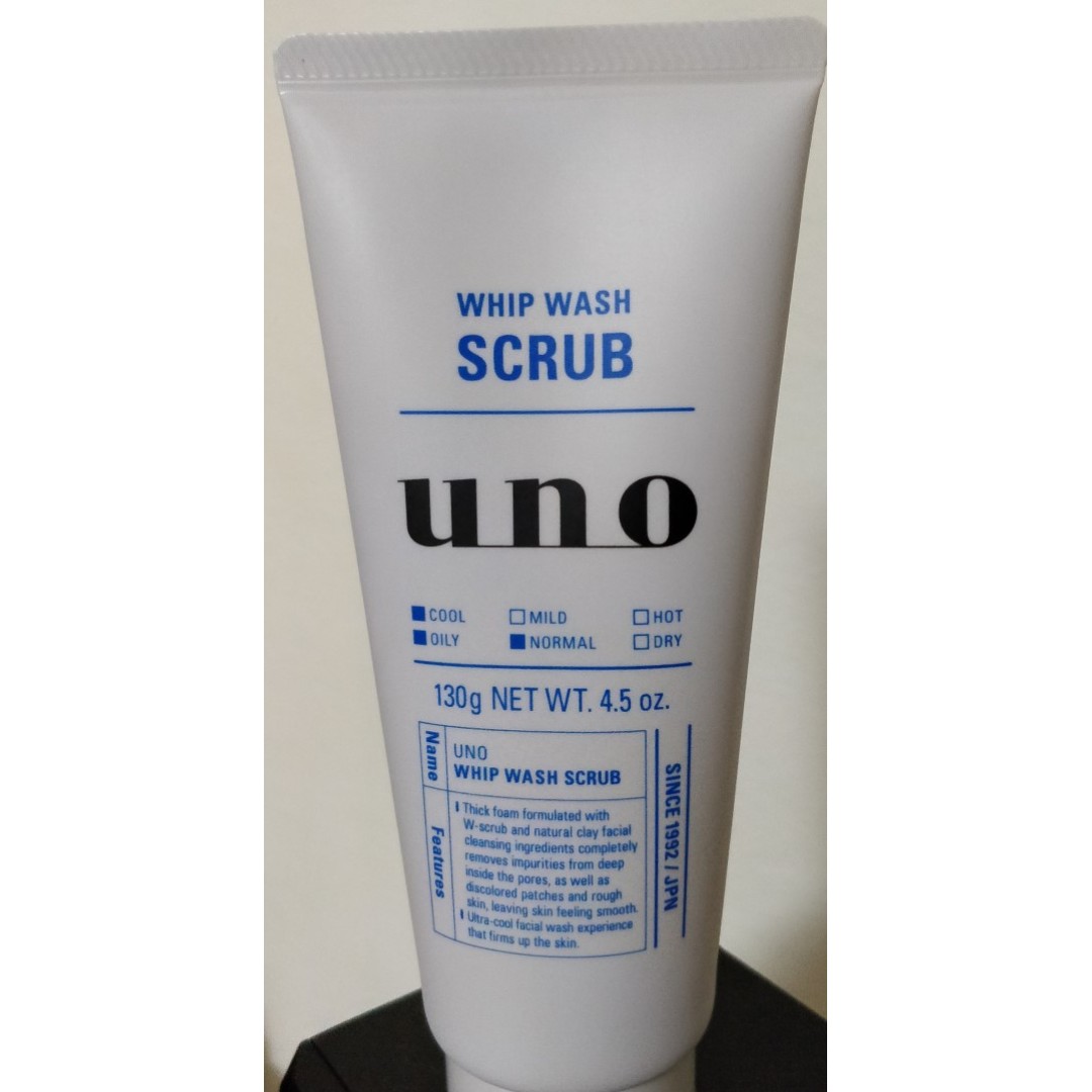 [NEW] Uno Whip Wash Scrub 130g, Beauty & Personal Care, Face, Face Care ...