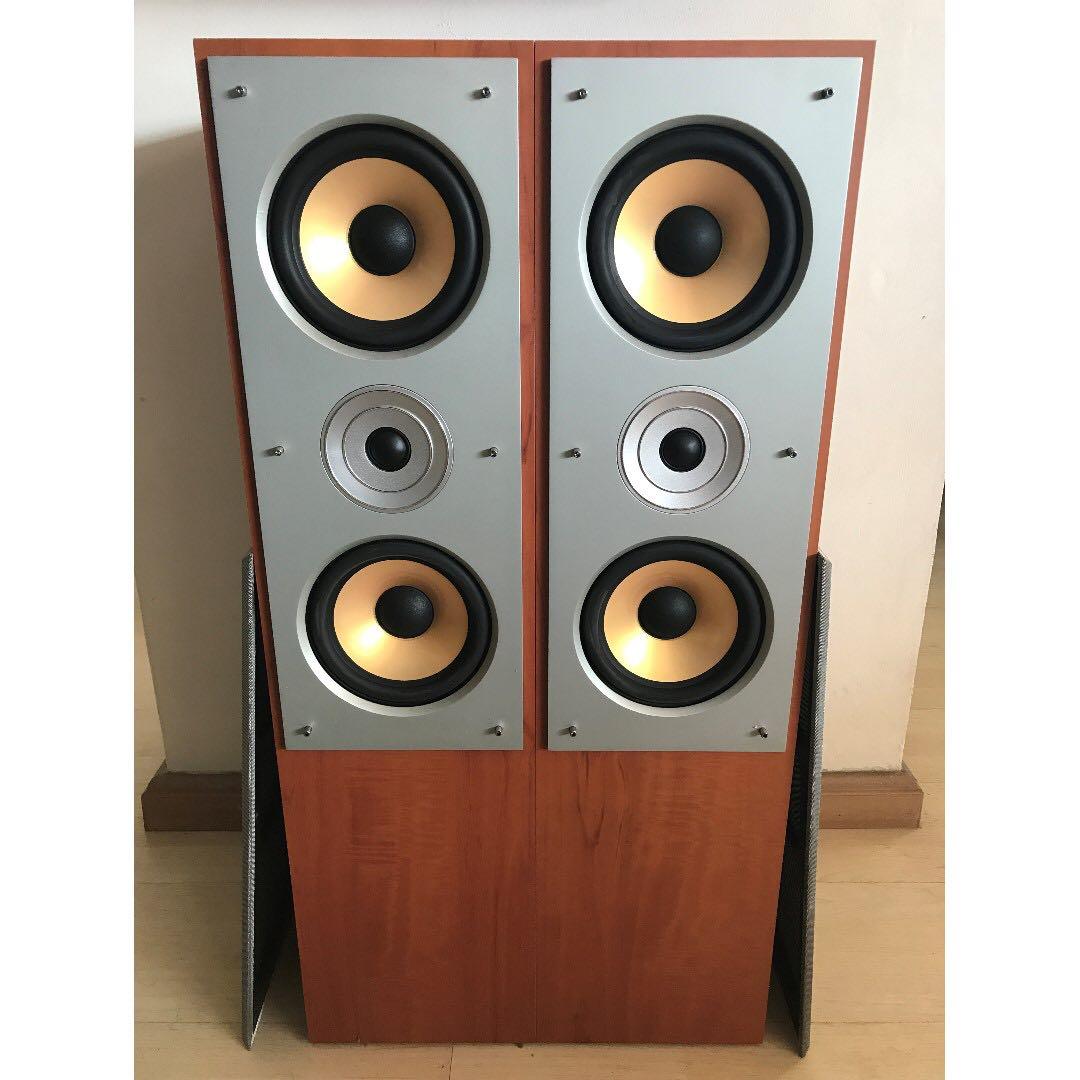 OM-700 Accusound Front L & R Speakers, Audio, Other Audio Equipment on ...