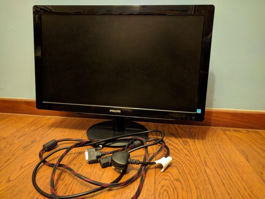 Philips 23 inch LCD monitor, Computers & Tech, Parts & Accessories ...