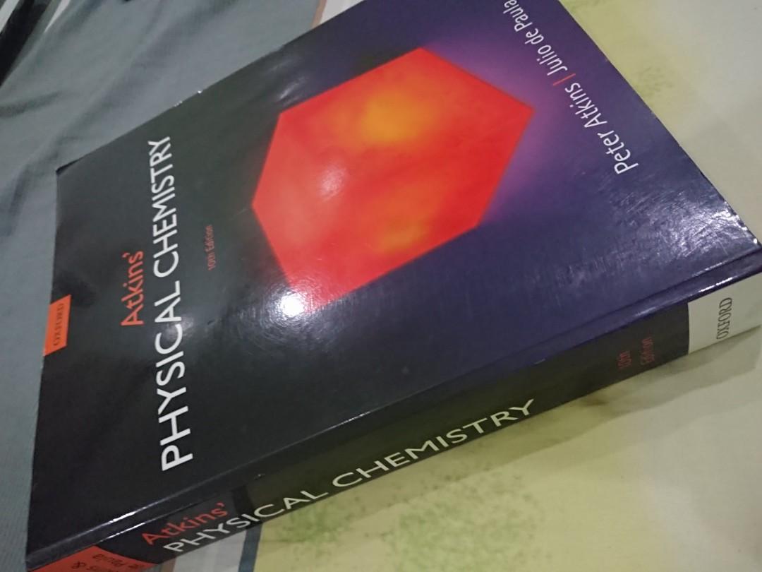 Physical Chemistry 10th Ed. By Atkins and de Paula, Hobbies & Toys ...