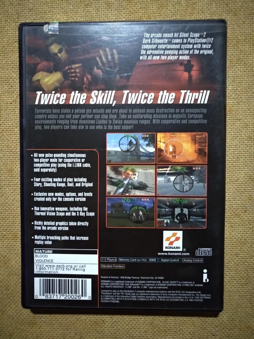 PS2 Silent Scope 2, Video Gaming, Gaming Accessories, Controllers on ...