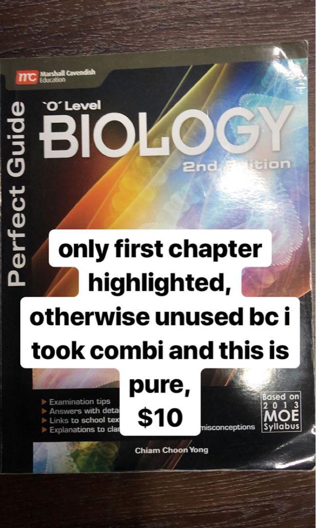 Pure biology textbook, Hobbies & Toys, Books & Magazines, Textbooks on ...