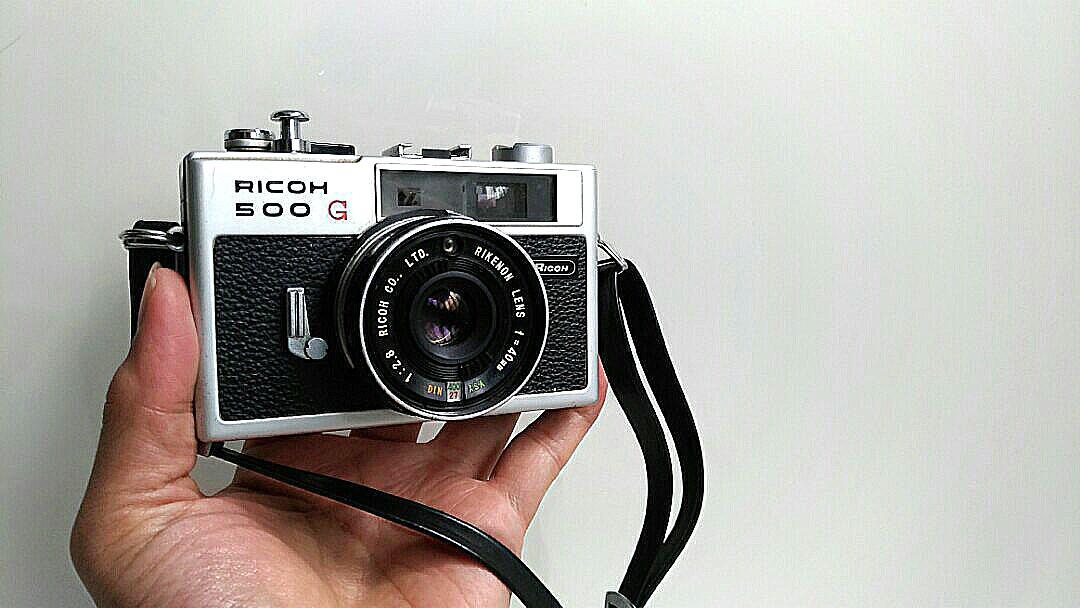 Ricoh 500 G 35mm Camera, Photography, Cameras on Carousell