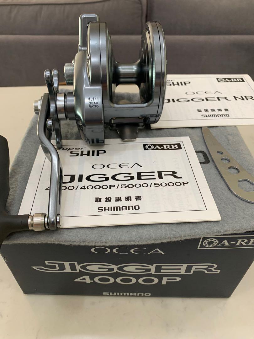 Shimano Ocean Jigger 4000P for sale, Sports Equipment, Fishing on Carousell