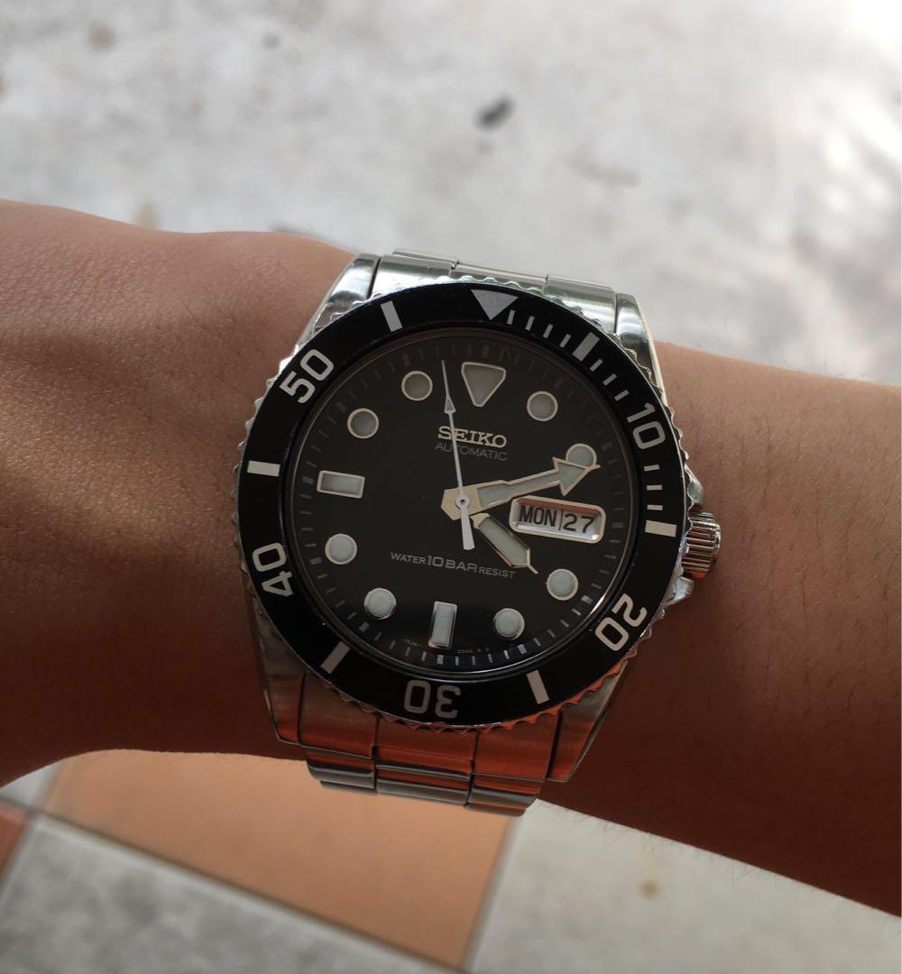 [SOLD] Seiko SKX033 Black Diver Automatic + OG Seiko Bracelet [REDUCED ...