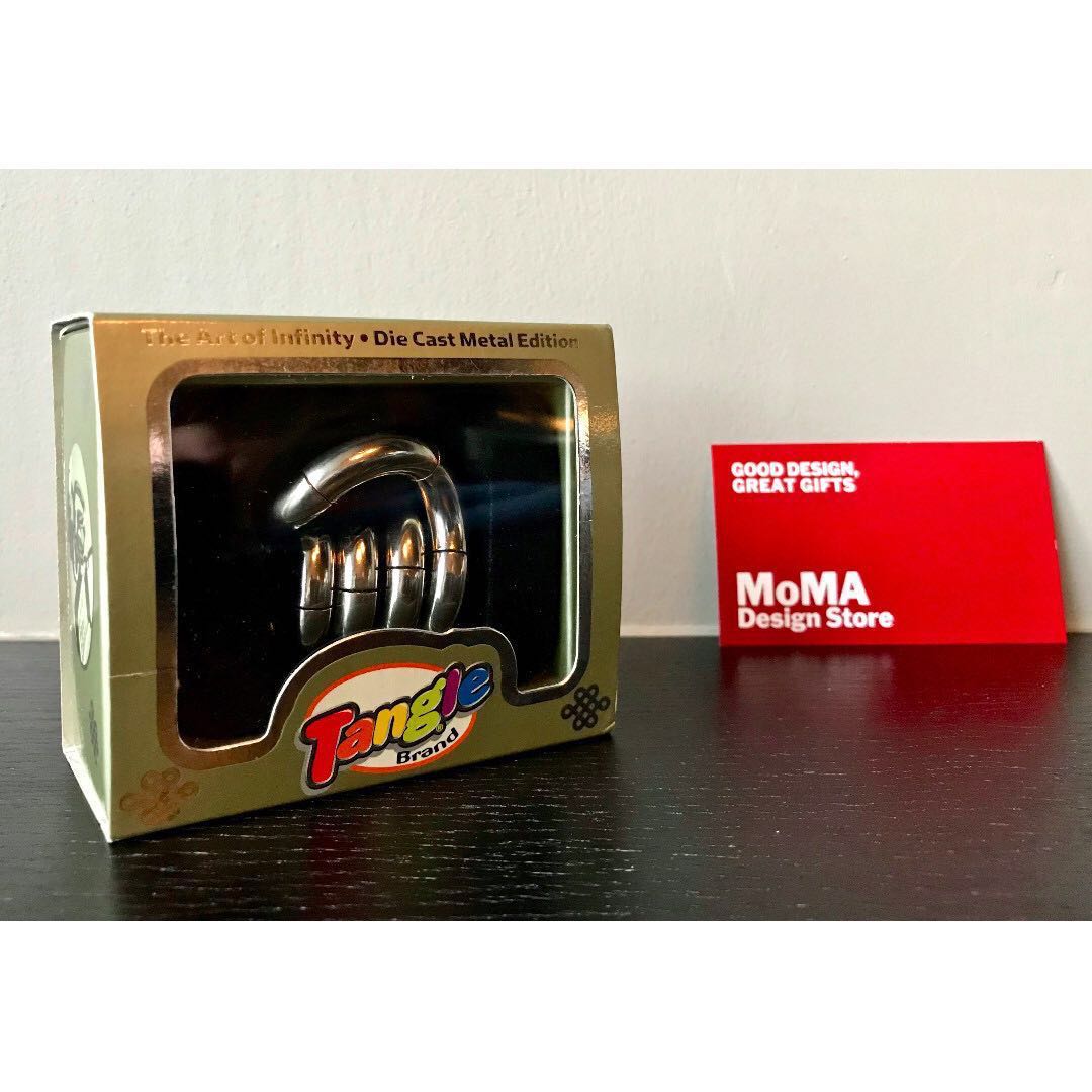 Tangle Creations Chrome Tangle Jr. The Art of Infinity Die Cast Metal ...