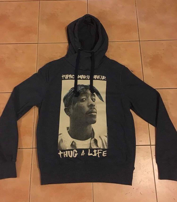 Tupac Shakur Sweater, Men's Fashion, Tops & Sets, Tshirts & Polo Shirts ...