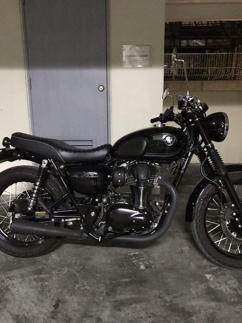 W800 Black Edition, Motorbikes on Carousell