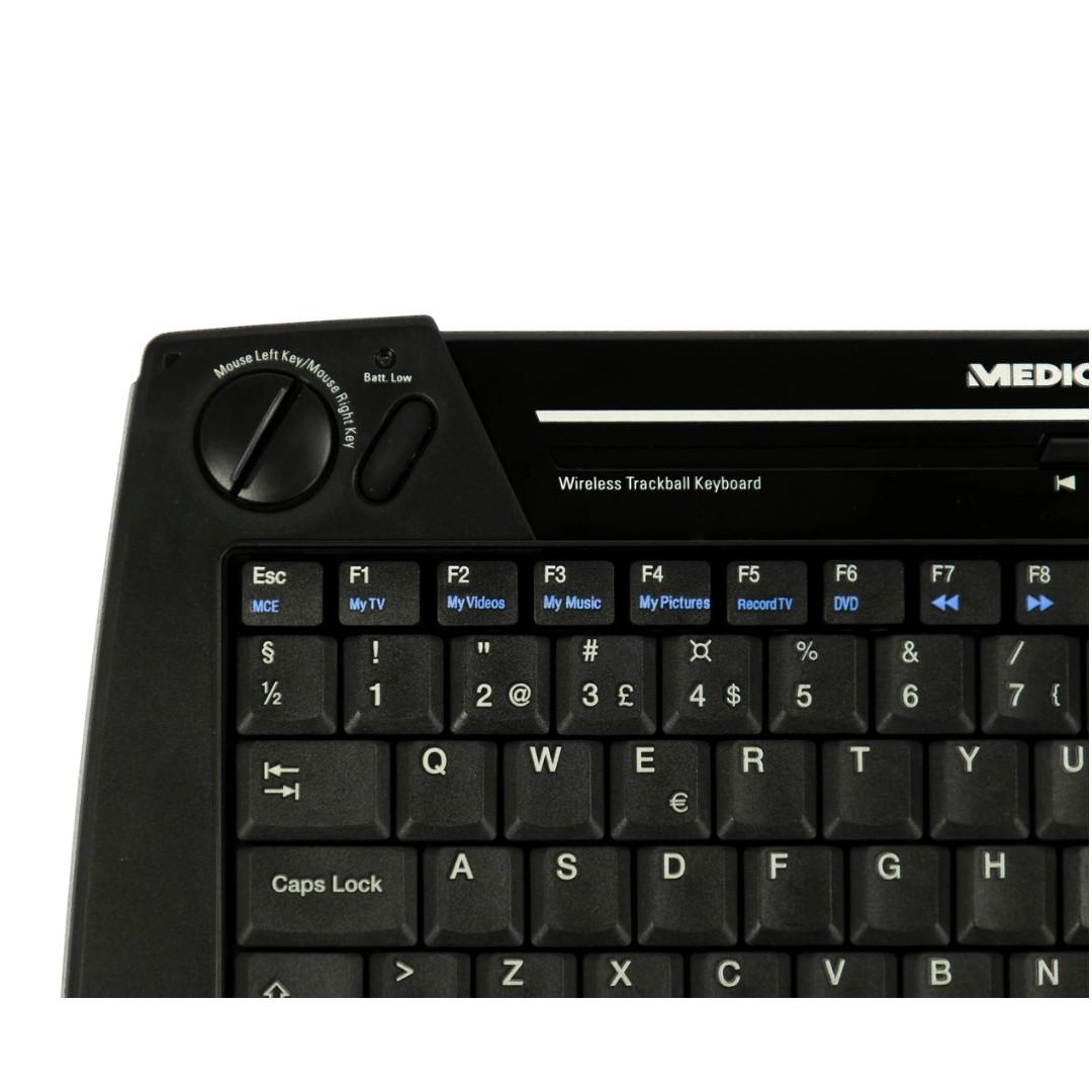 Zippy Wireless Keyboard with Laser Trackball RF-666, Computers & Tech ...