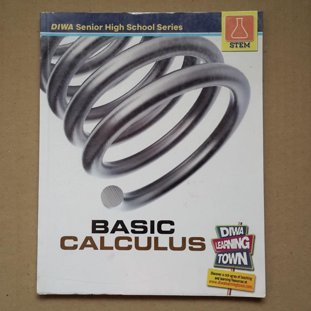 Basic Calculus DIWA Senior High School SHS book STEM, Hobbies & Toys ...