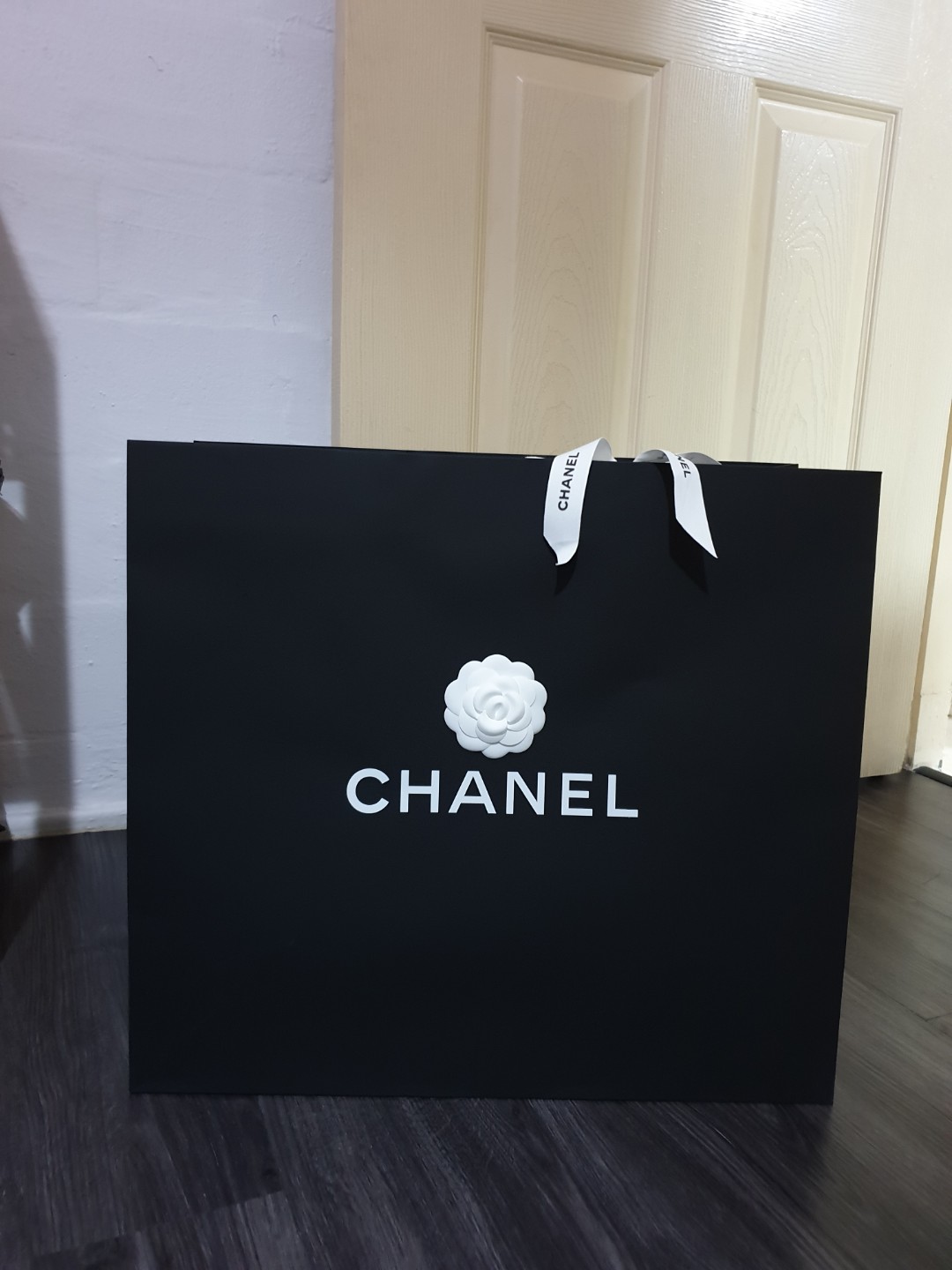 Chanel Paper Bag XL, Luxury, Bags & Wallets on Carousell