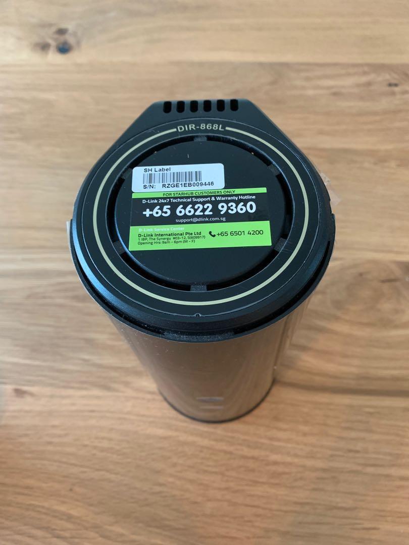 D-link Cylinder Router DIR 868 L, Computers & Tech, Parts & Accessories ...