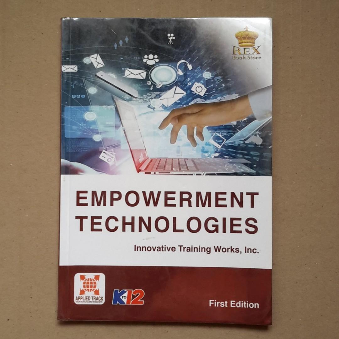 Empowerment Technologies REX Senior High School SHS book Kto12 APPLIED ...