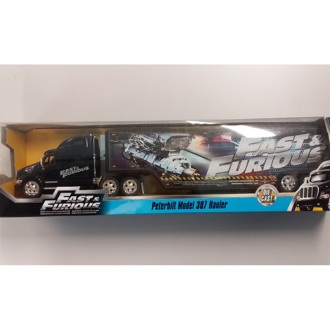 Fast and Furious Peterbilt Model 387 Hauler, Hobbies & Toys, Toys ...