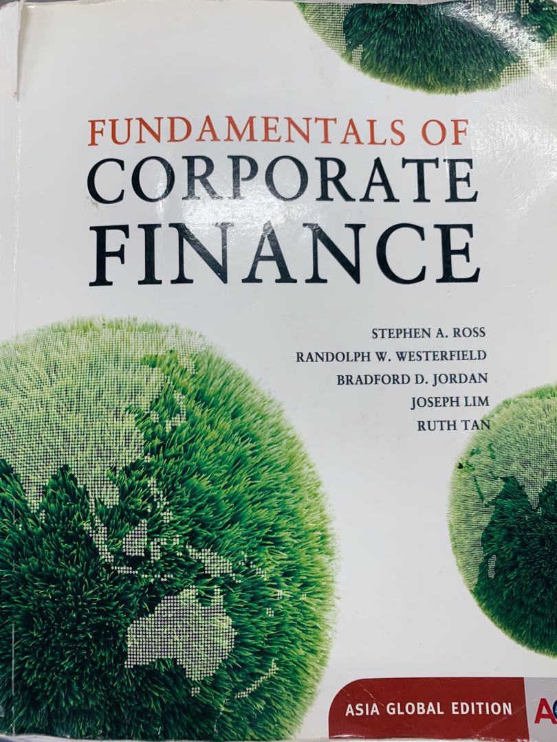 FINANCE101 Textbook, Hobbies & Toys, Books & Magazines, Textbooks on ...